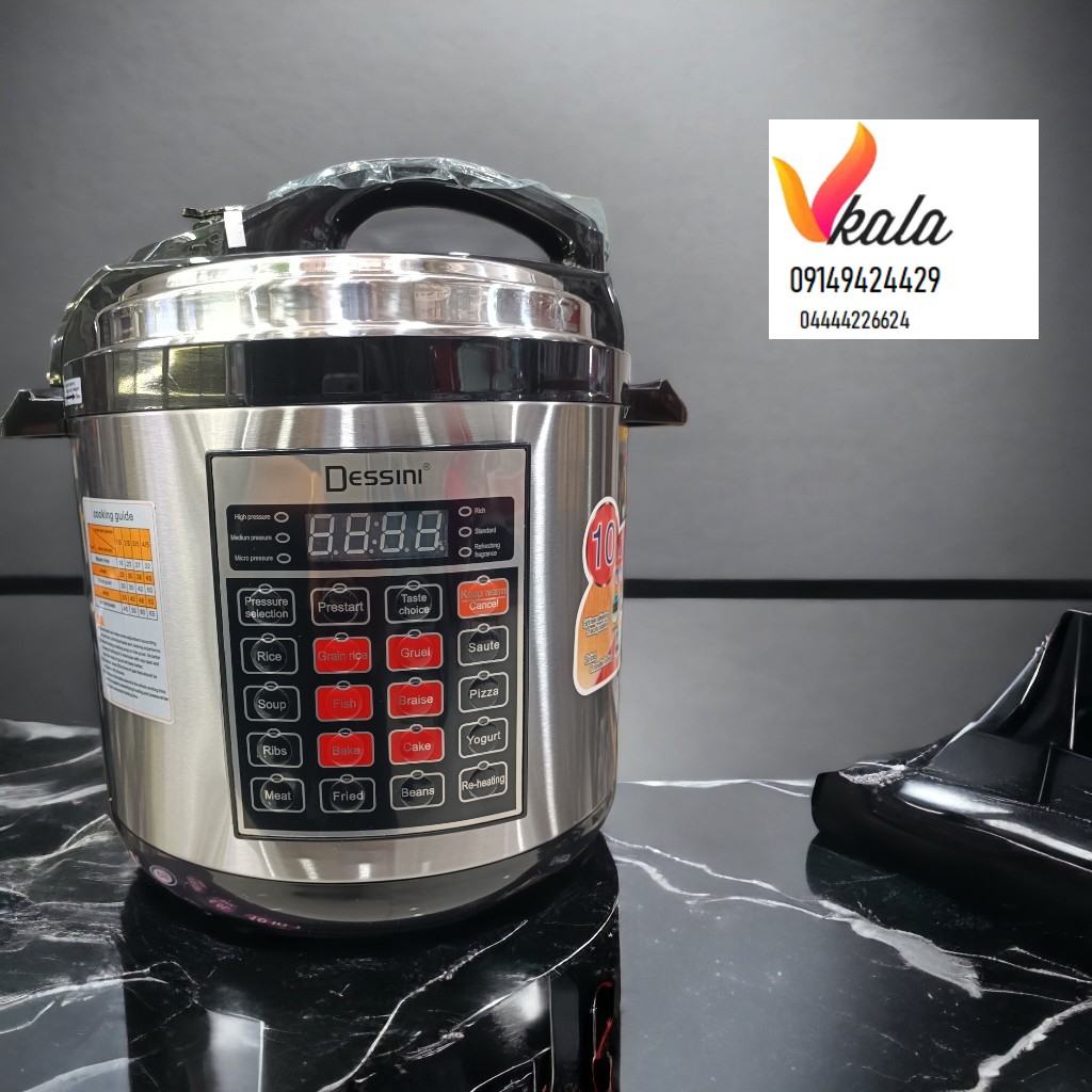 زودپز 6لیتری دیسینی DESSINI DS-389 - فروشگاه ویان کالا